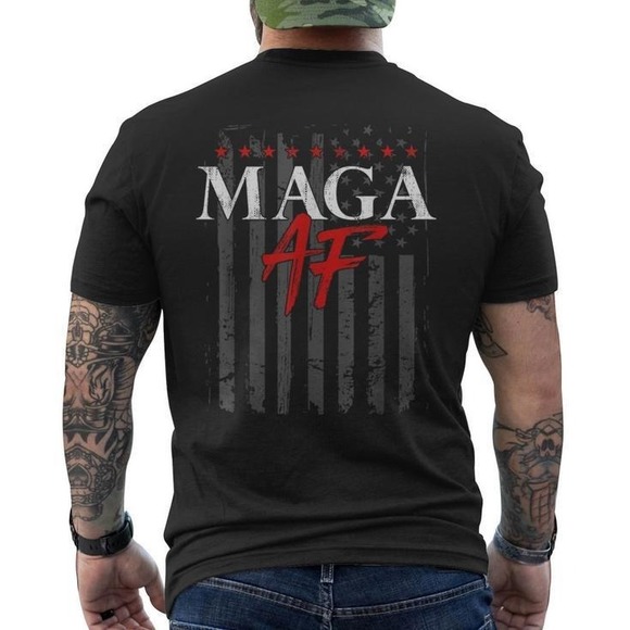Pawmama | Shirts | Maga Af Us Flag Patriotic 4th Of July 224 Unisex ...
